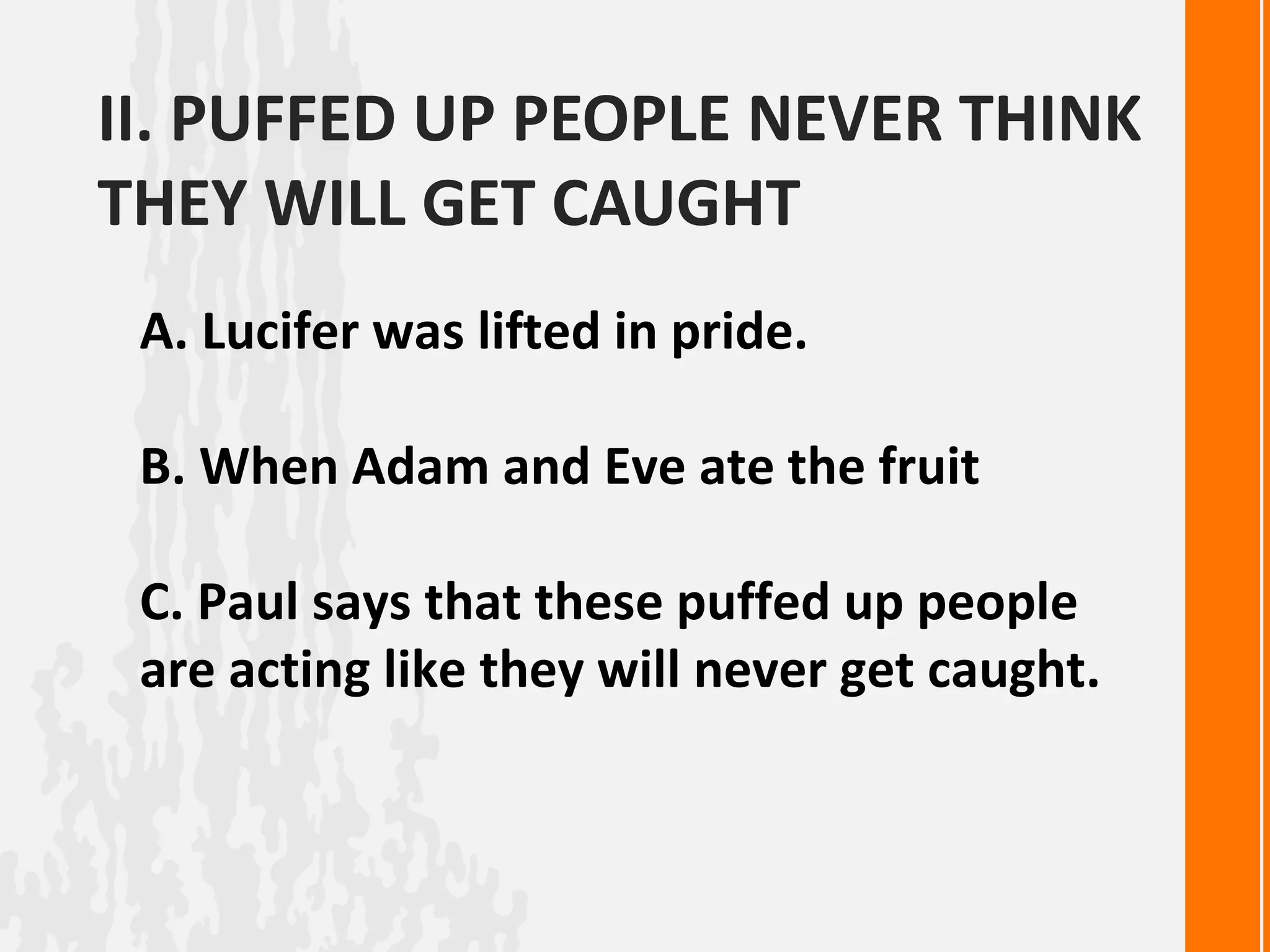 1 corinthians 4:1-21 Puffed Up People | PPT