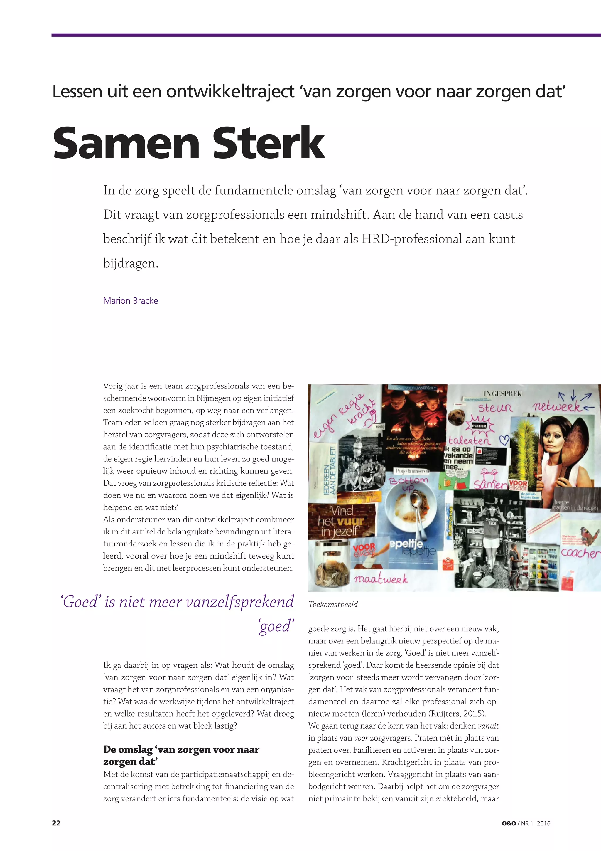 ArtikelSamenSterk | PDF