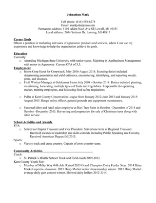 Semi updated resume | PDF