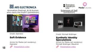 Data-driven art residencies to reshape the media value chain-Blot | PPT