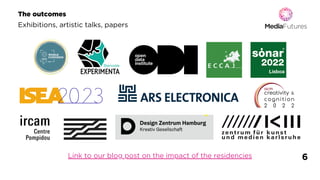 Data-driven art residencies to reshape the media value chain-Blot | PPT