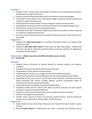 RESUME SEBIN SEBASTIAN. | PDF