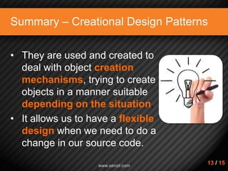Design Patterns - Factory Method & Abstract Factory | PPT