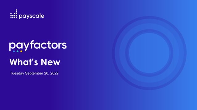 Webinar-Q3: What’s New in Payfactors | PDF | Human Resources | Business