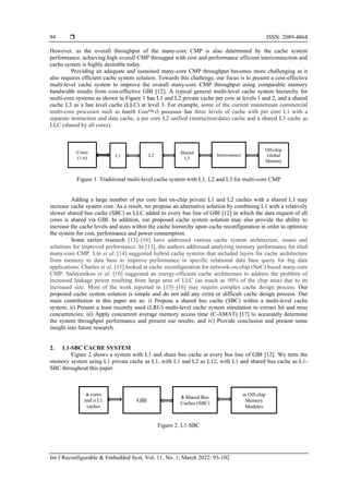 An efficient multi-level cache system for geometrically interconnected many-core chip ...
