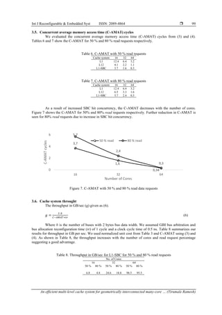 An efficient multi-level cache system for geometrically interconnected many-core chip ...