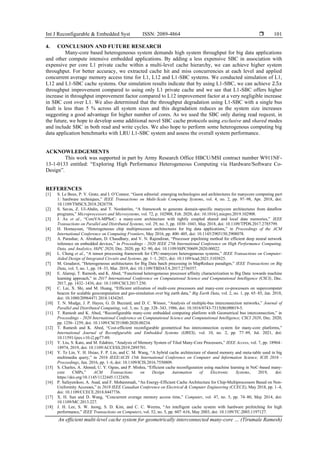 An efficient multi-level cache system for geometrically interconnected many-core chip ...