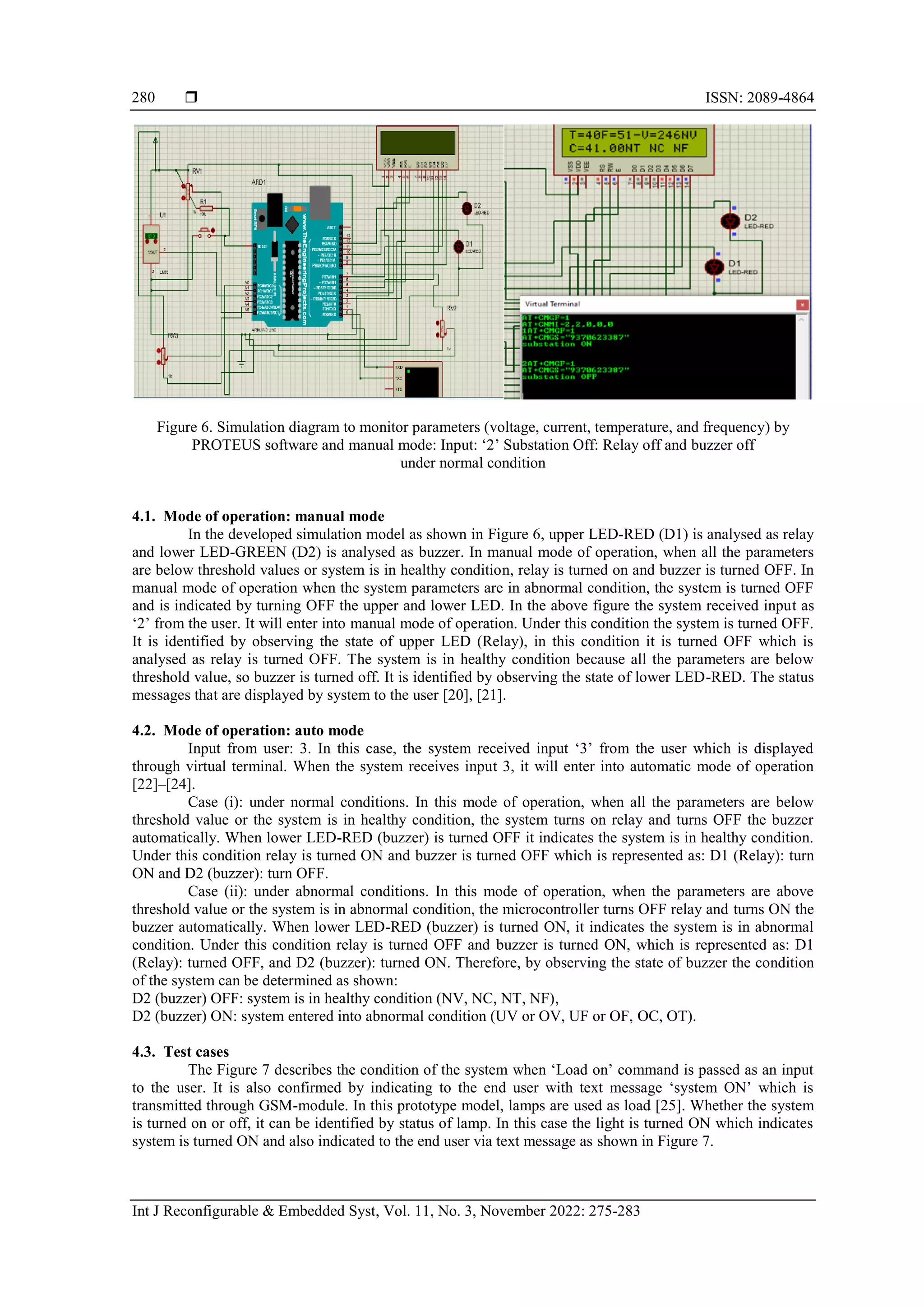 Monitoring and control of single-phase electrical systems using IoT based microcontrollers | PDF ...