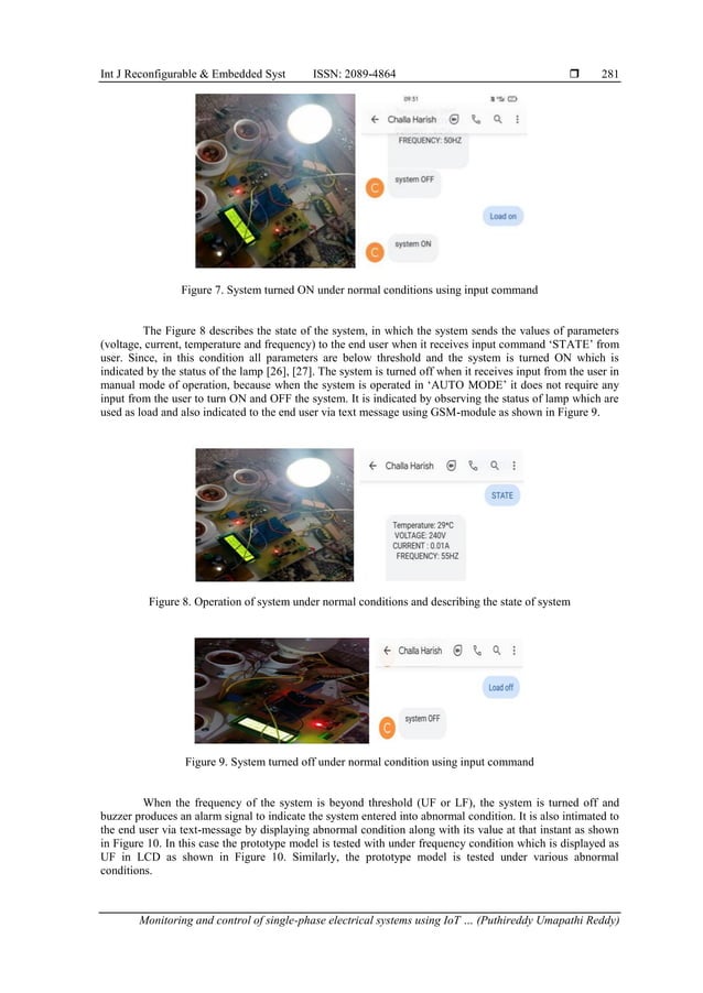 Monitoring and control of single-phase electrical systems using IoT based microcontrollers | PDF ...