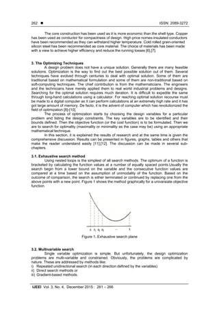 Cost Optimal Design of a Single-Phase Dry Power Transformer | PDF