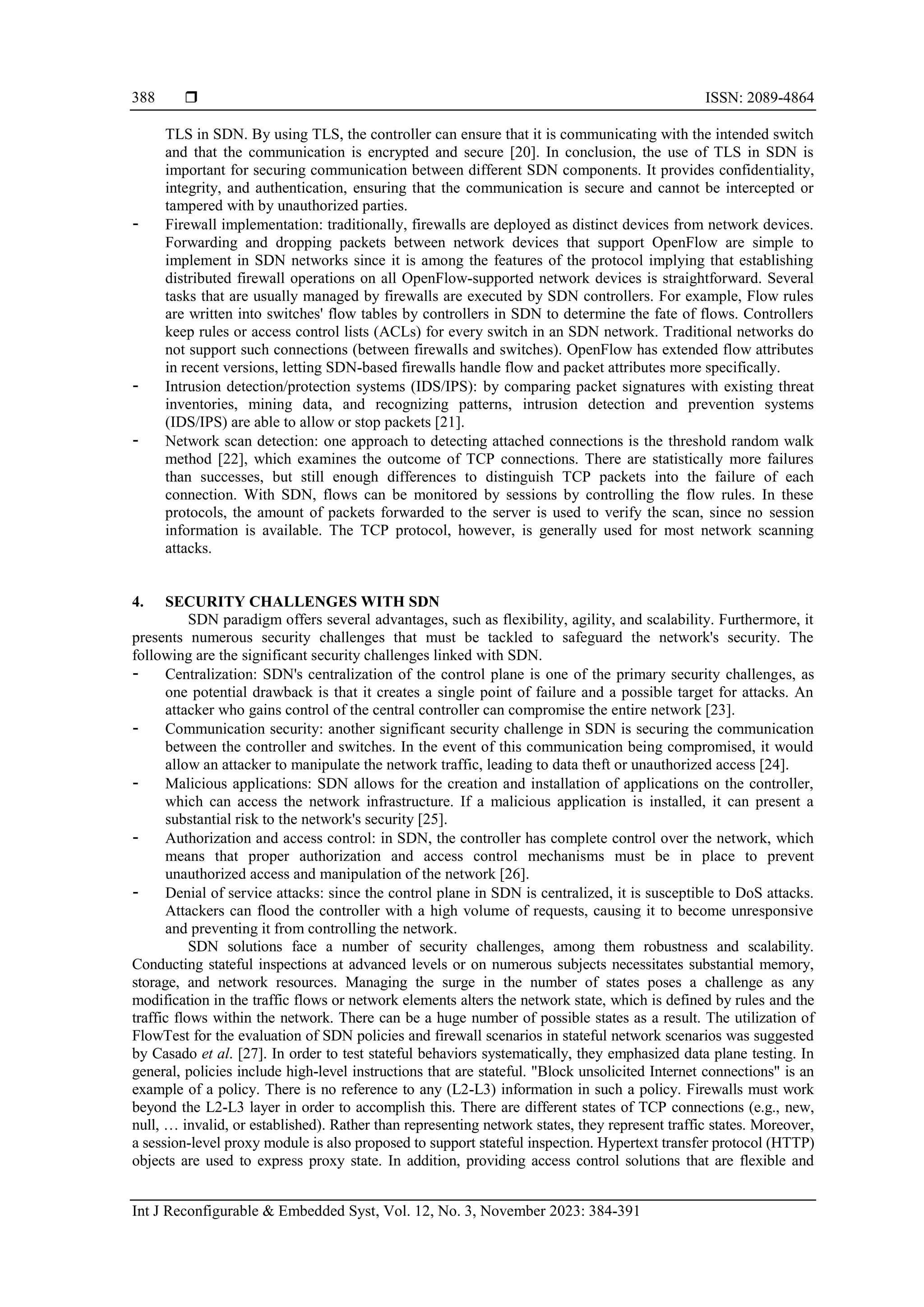 Security of software defined networks: evolution and challenges | PDF