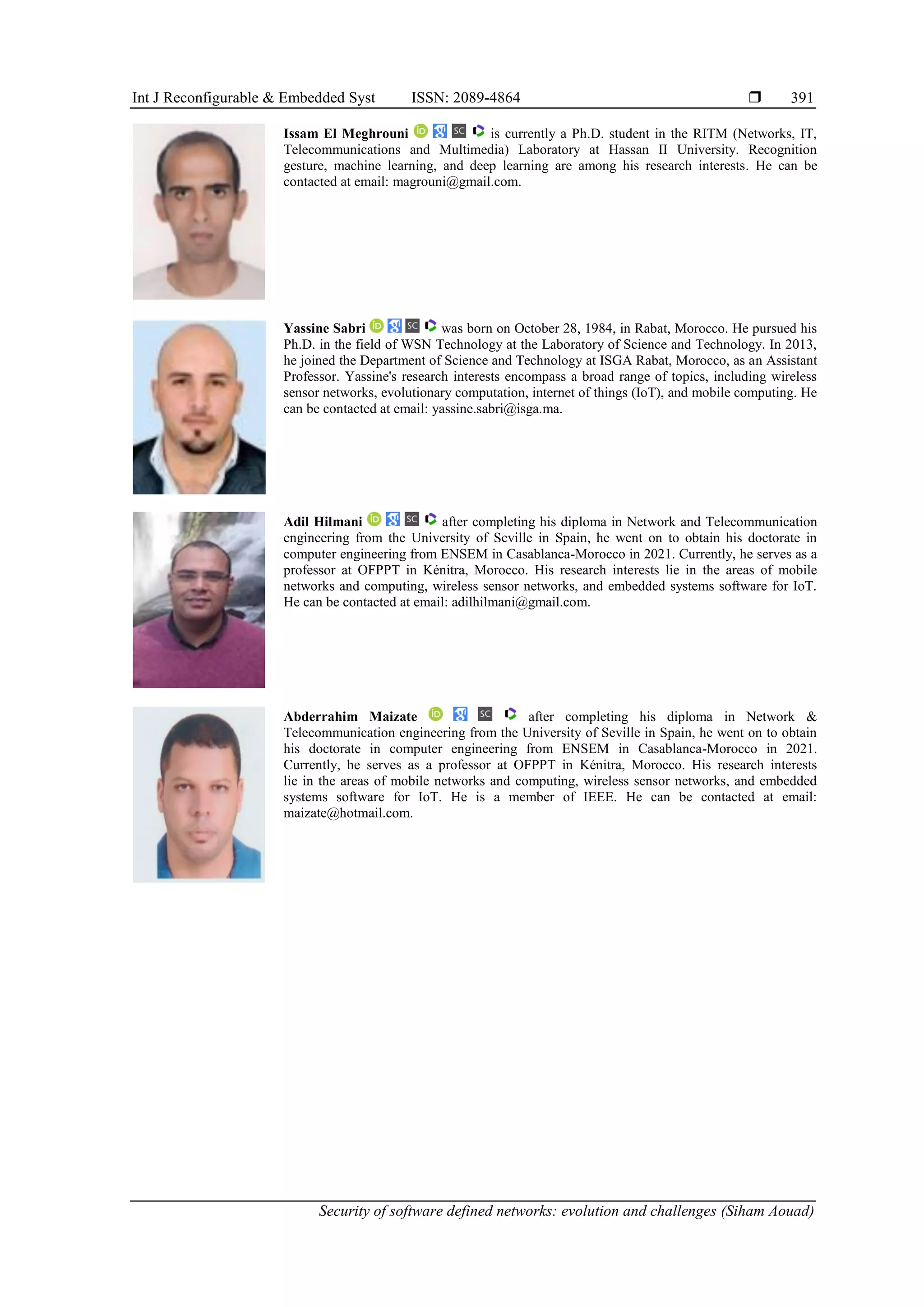 Security Of Software Defined Networks Evolution And Challenges Pdf