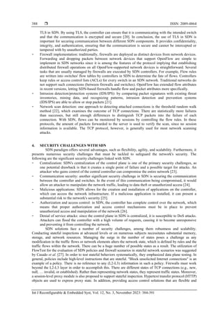 Security of software defined networks: evolution and challenges | PDF