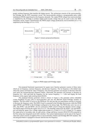 Embedded systems as programmable square wave generator in wireless power transfer | PDF ...