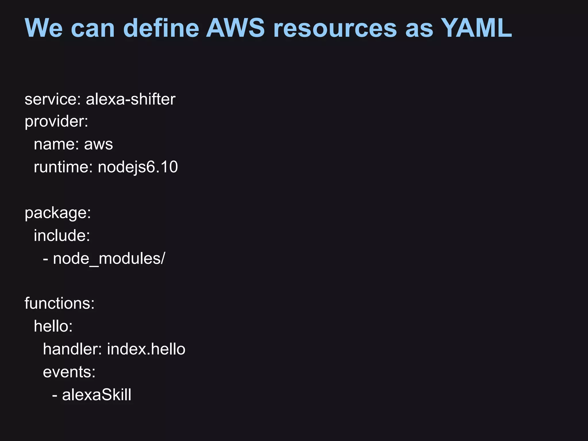 How to develop Alexa Skill Kit based on Serverless Architecture | PPT