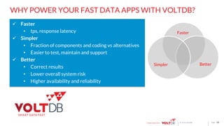 Transforming Your Business with Fast Data – Five Use Case Examples | PPT