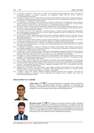Attendance management system using face recognition | PDF