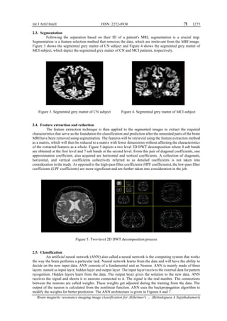 Brain magnetic resonance imaging image classification for Alzheimer's disease and its hardware ...
