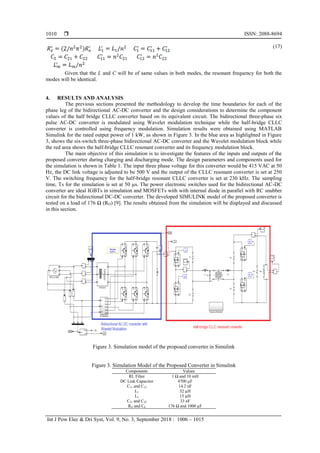 Modelling of a Two-Stage Bidirectional AC-DC Converter using Wavelet ...