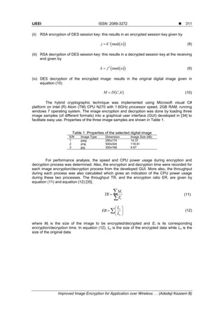 Improved Image Encryption for Real-Time Application over Wireless Communication Networks using ...