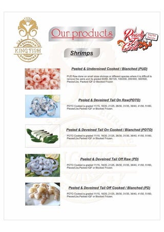 king FIsh export catalog | PDF