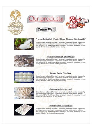king FIsh export catalog | PDF