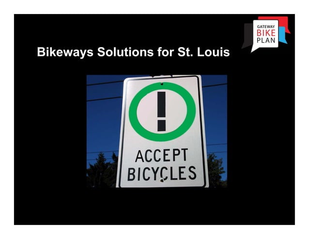 Bikeway Design for Complete Streets | PPT