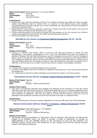 Professional summary | PDF