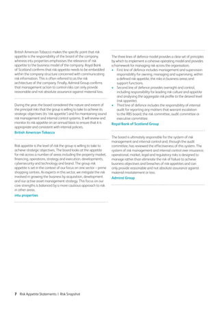 Risk Appetite Statements - IRM India Affiliate | PDF