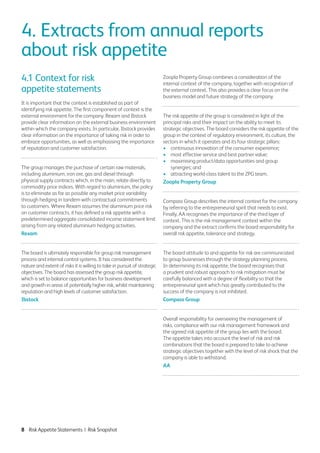 Risk Appetite Statements - IRM India Affiliate | PDF