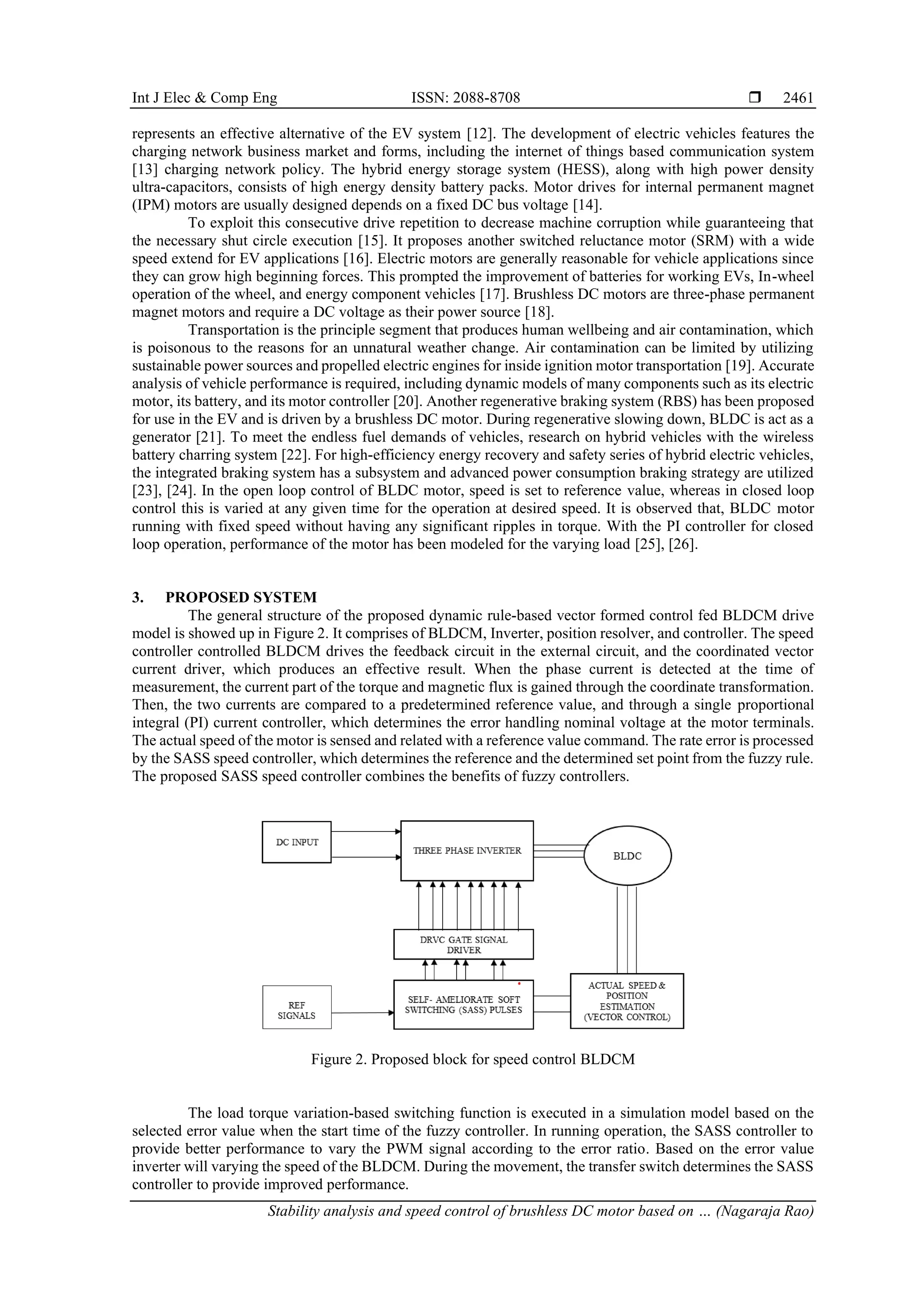 Stability analysis and speed control of brushless DC motor based on self-ameliorate soft ...