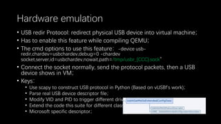 BlueHat v18 || Massive scale usb device driver fuzz without device | PDF