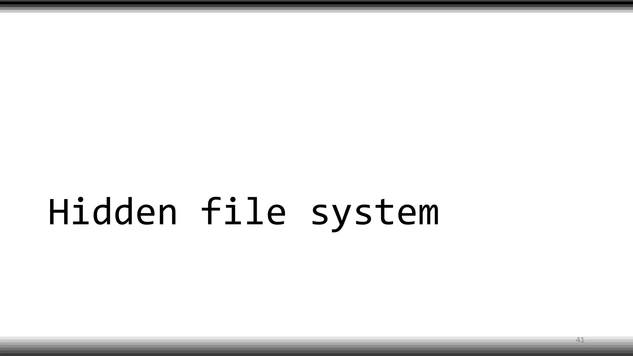 BlueHat v18 || Return of the kernel rootkit malware (on windows 10) | PPT