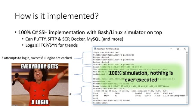 BlueHat v18 || The matrix has you - protecting linux using deception | PPT