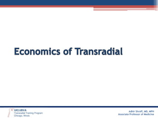 Shroff A - AIMRADIAL 2013 - Cost effectiveness | PPTX