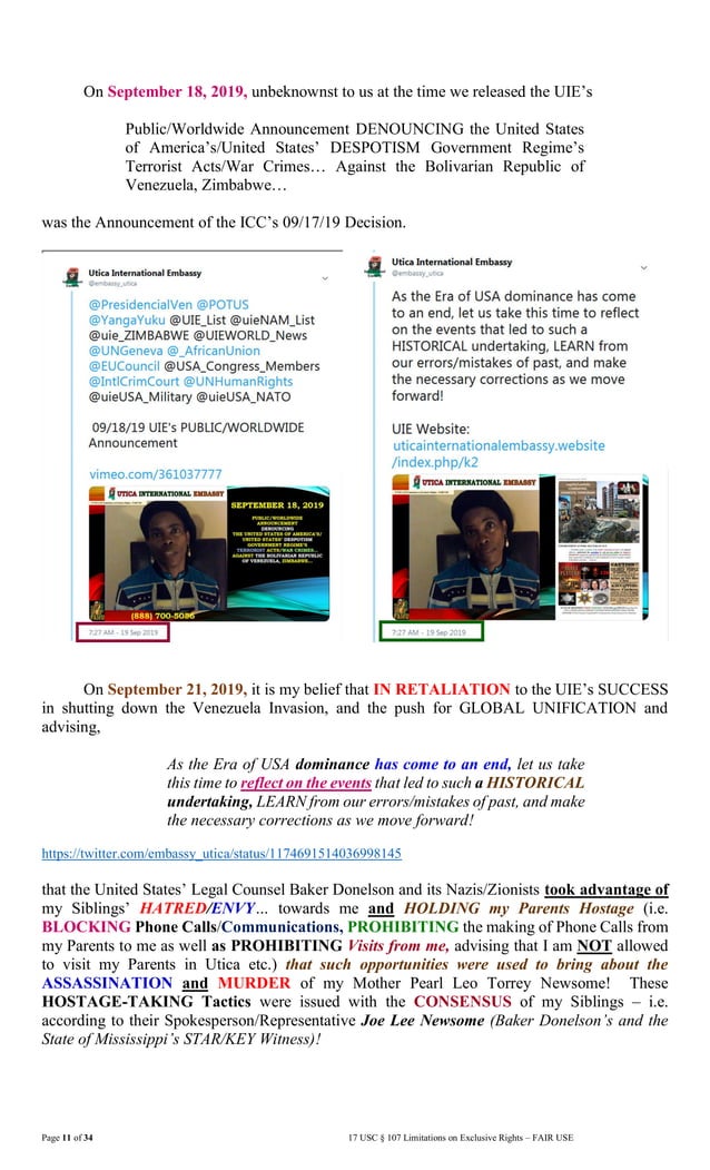 092719 Letter-Email-Fax To Judge Denise Owens | PDF | Legal Services Industry | Industries