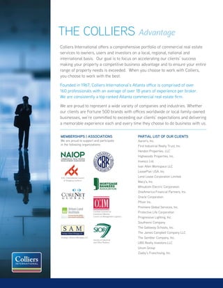 Colliers Atlanta_Advantage_email2015 | PDF