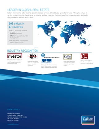 Colliers Atlanta_Advantage_email2015 | PDF
