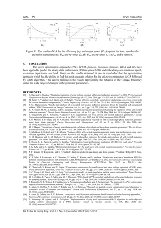 Optimization algorithms for steady state analysis of self excited induction generator | PDF