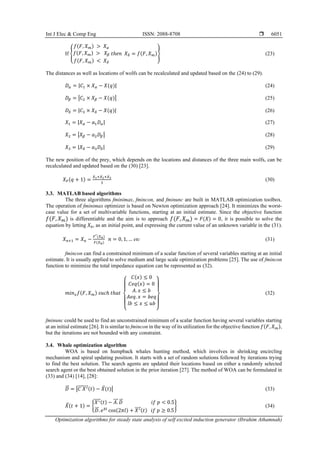 Optimization algorithms for steady state analysis of self excited induction generator | PDF
