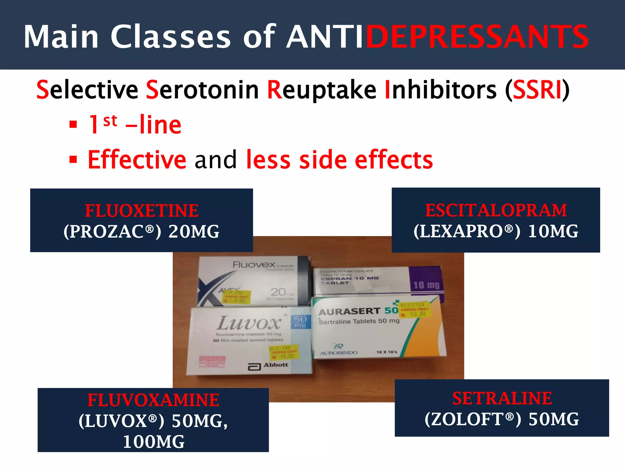 Psychotropic Medications & Their Side Effects | PDF