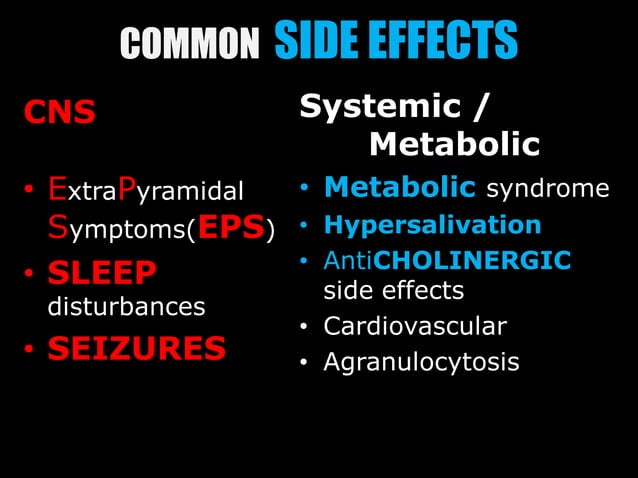 Psychotropic Medications & Their Side Effects | PDF | Chemistry | Science