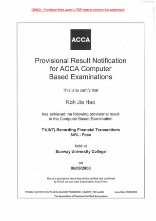 ACCA | PDF