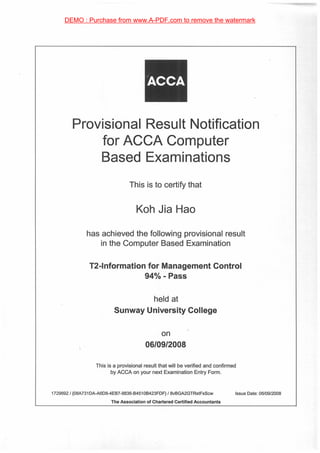 ACCA | PDF