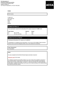 ACCA | PDF