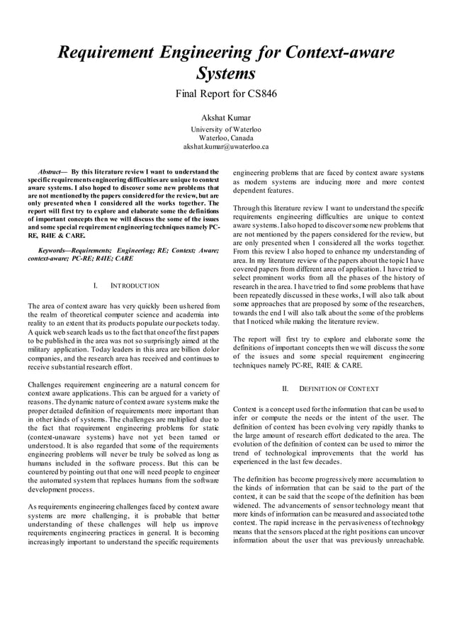 CS846_report_akshat_kumar | PDF | Computing | Technology & Computing