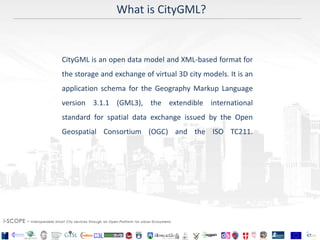 T3.1 CityGML core standard extension | PPTX