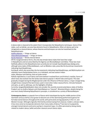 NRITYANCHAL A DANCE VILLAGE - SANJANA ISLAM | PDF