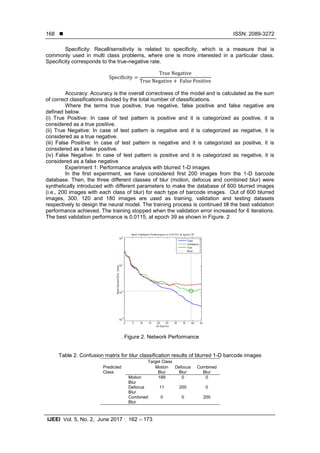 A Pattern Classification Based approach for Blur Classification | PDF