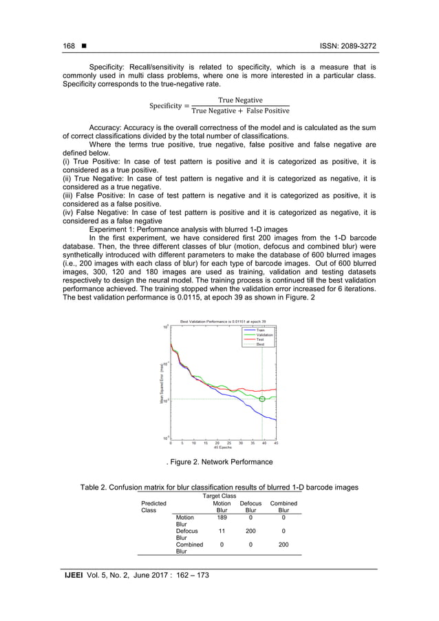 A Pattern Classification Based approach for Blur Classification | PDF